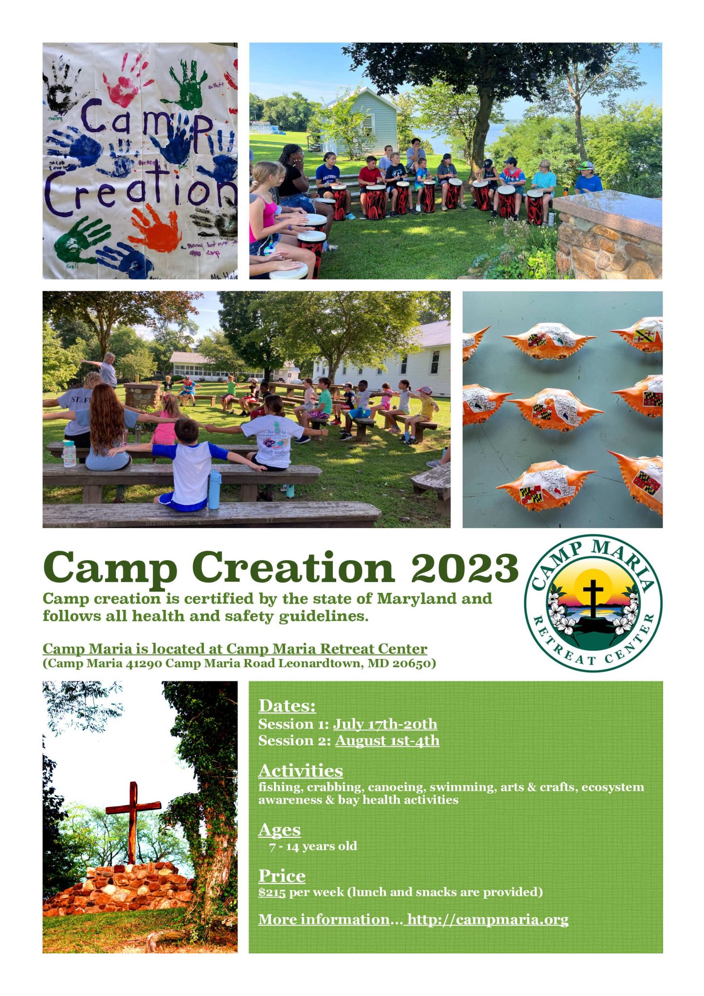 Camp Maria – Providing a beautiful and peaceful getaway from an often ...