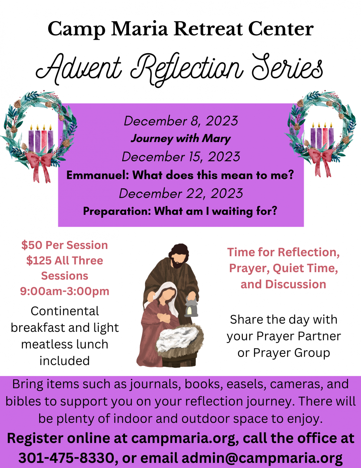 Camp Maria – Providing a beautiful and peaceful getaway from an often ...