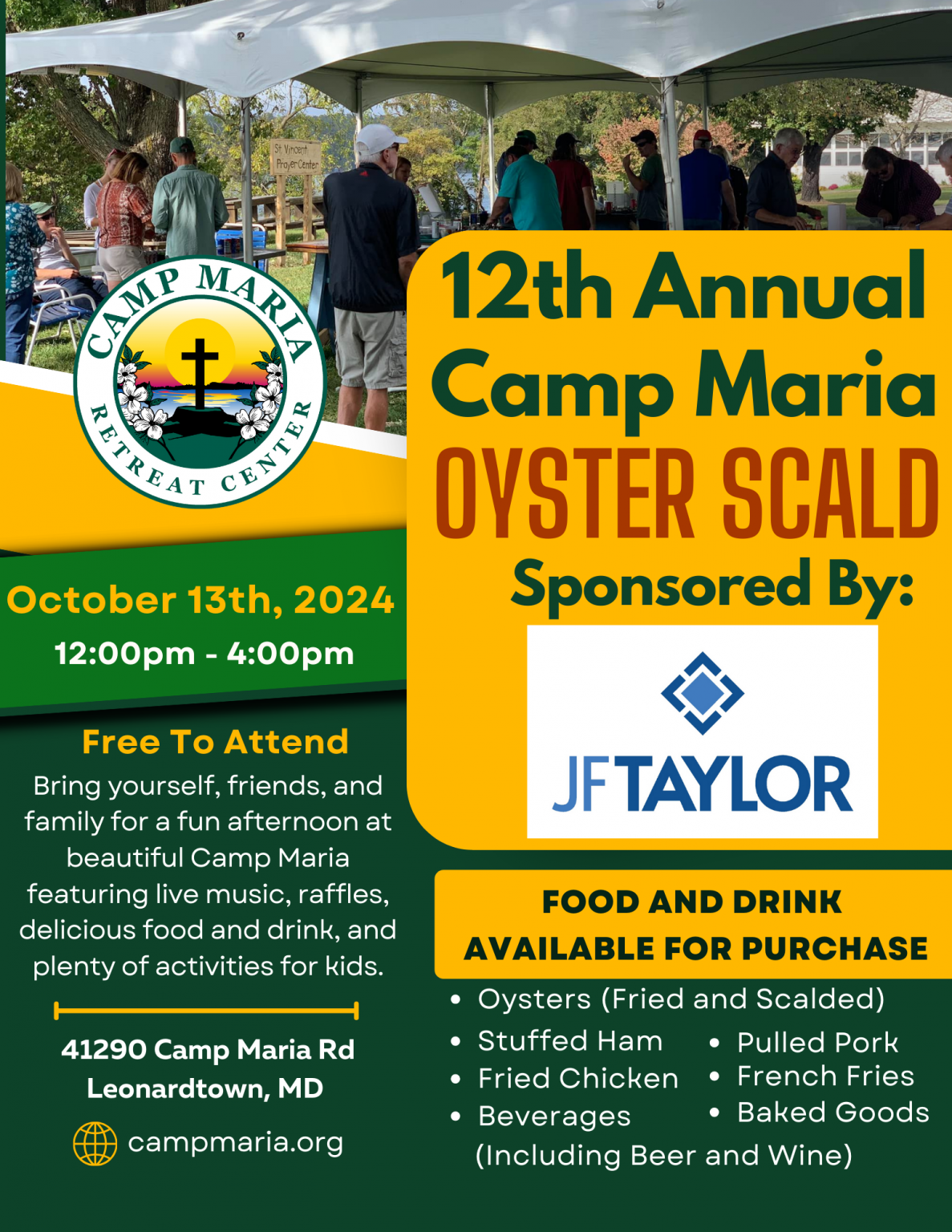 Camp Maria – Providing a beautiful and peaceful getaway from an often ...