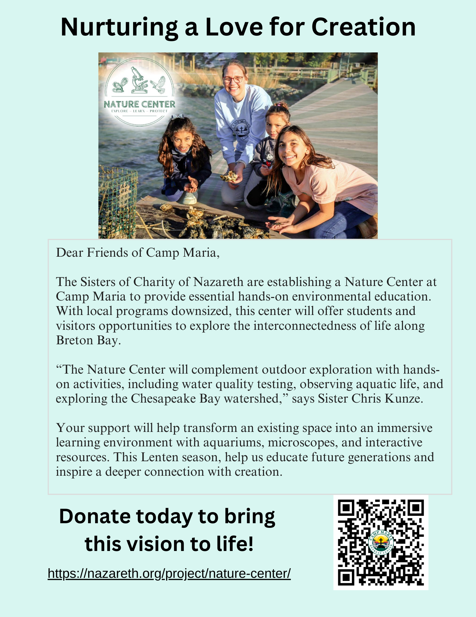 Camp Maria – Providing a beautiful and peaceful getaway from an often ...