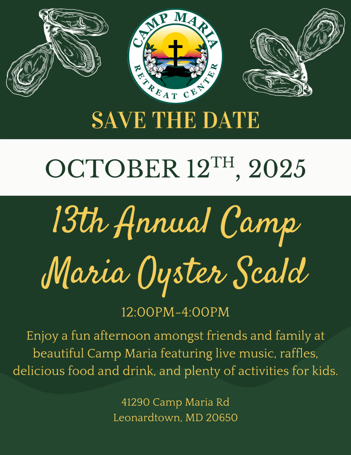 Camp Maria – Providing a beautiful and peaceful getaway from an often ...