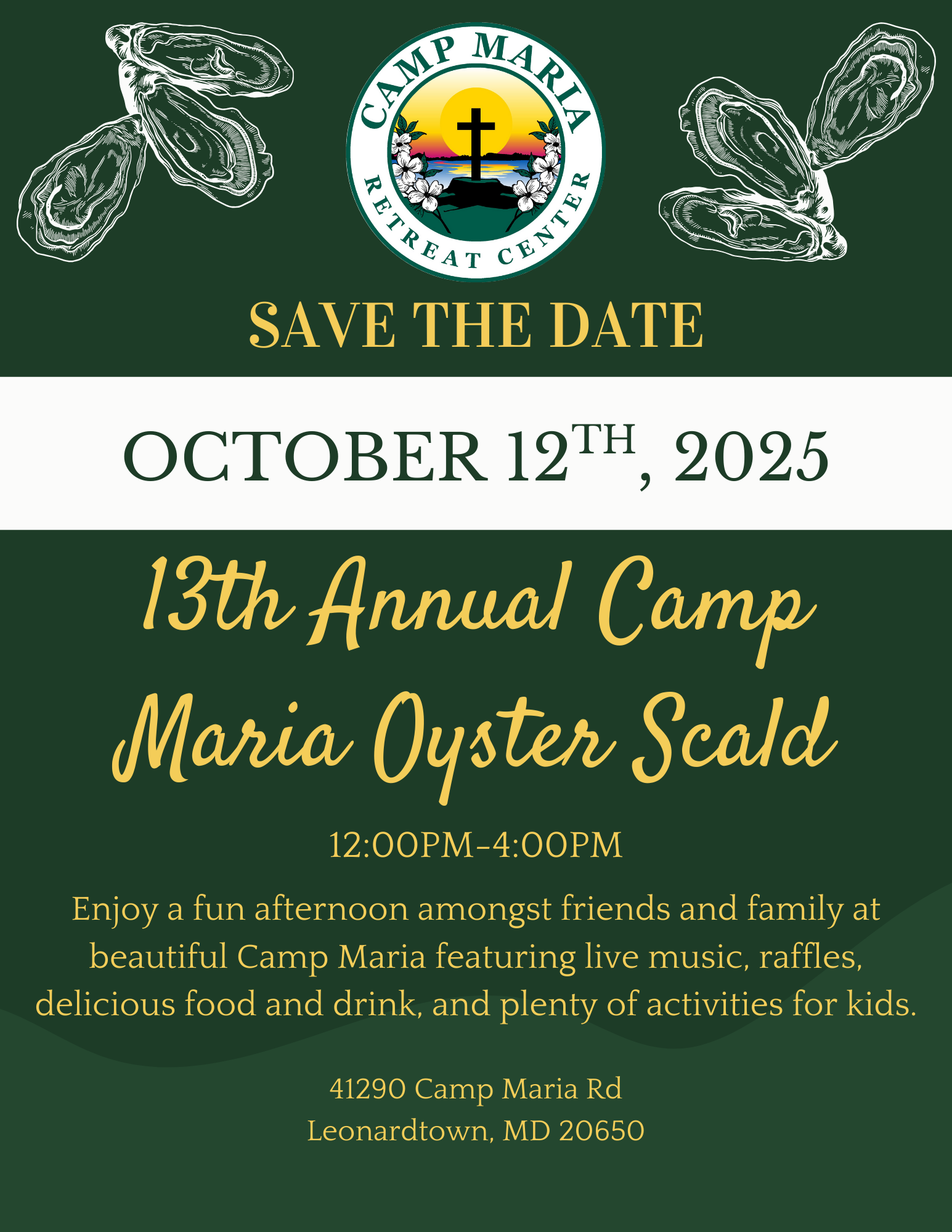 Camp Maria – Providing a beautiful and peaceful getaway from an often ...