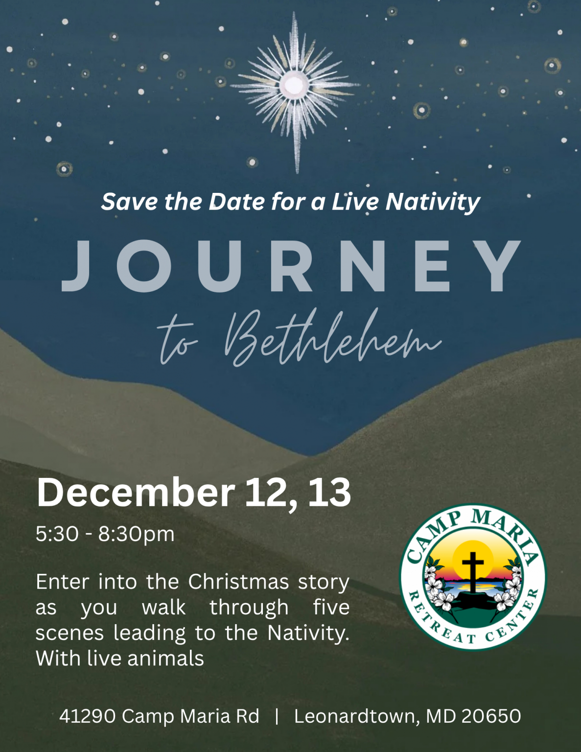 Camp Maria – Providing a beautiful and peaceful getaway from an often ...