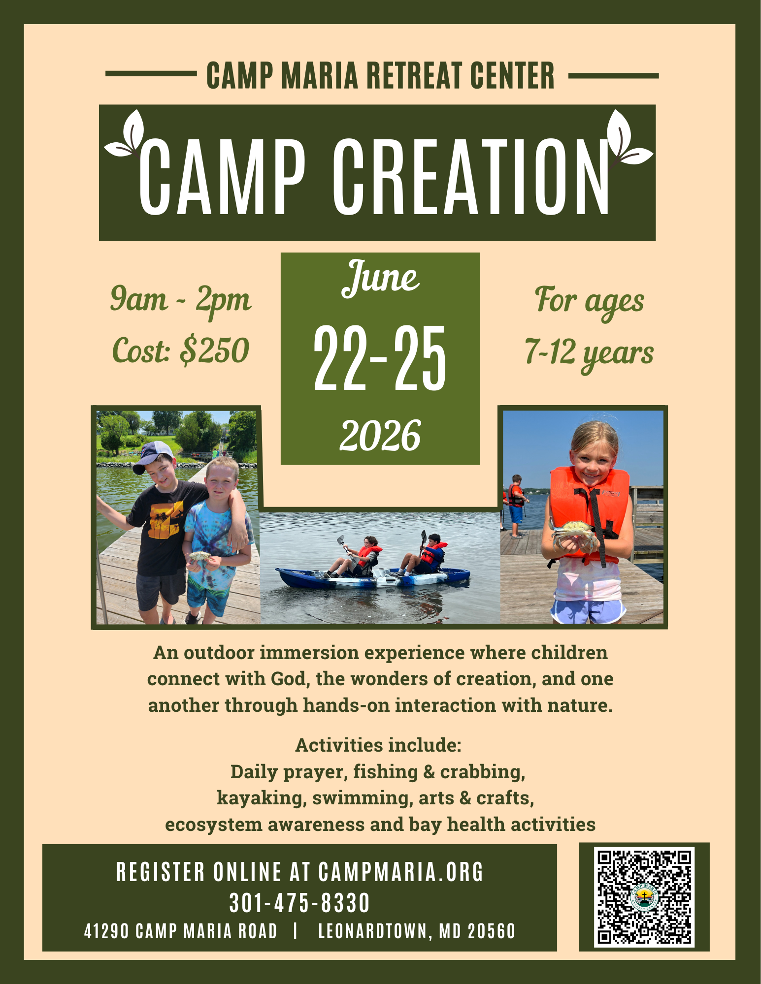 Camp Maria – Providing a beautiful and peaceful getaway from an often ...